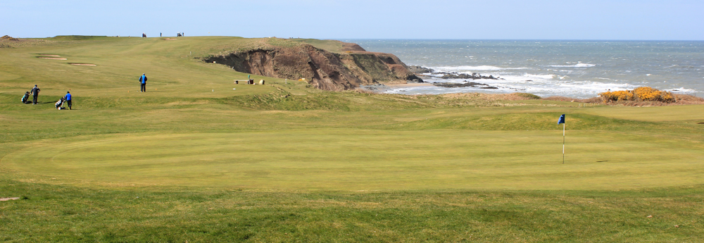 02 golf green, Morfa Nefyn, Ruth Livingstone walking the Llyn Coast ...